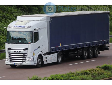 8662 LZN, DAF XG , License plates of Spain