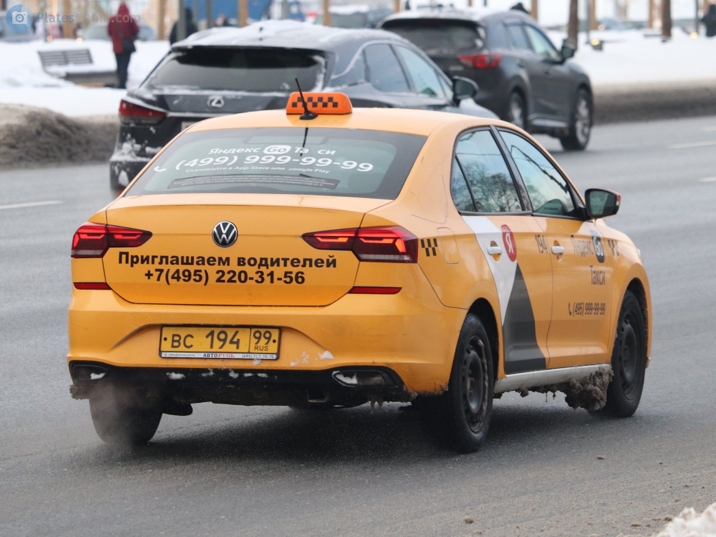 "вс 194 99" photos Volkswagen Polo. Russia