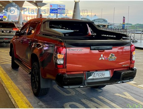 VHF 1805, Mitsubishi Triton (Federal Territory of Kuala Lumpur) License ...