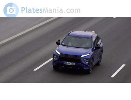 OG F 4200 E, Mitsubishi Eclipse Cross (Ortenau District) German license ...