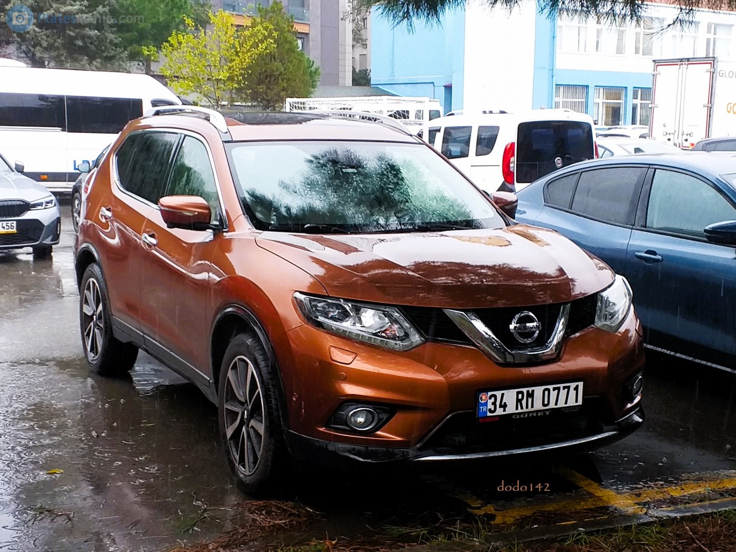 "34 RM 0771" photos Nissan X-Trail. Turkey