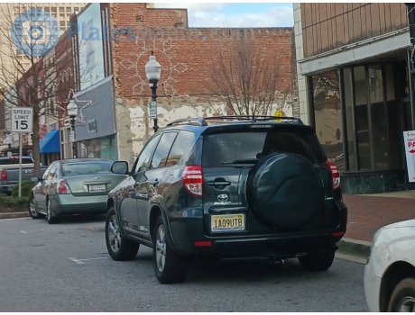 1A09UTB, Toyota RAV4 (Alabama / Jefferson) License plate of the USA