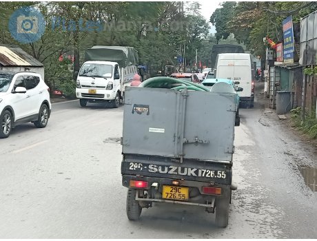 29C-726.55, Suzuki Carry (Hanoi Municipality) License plate of Vietnam