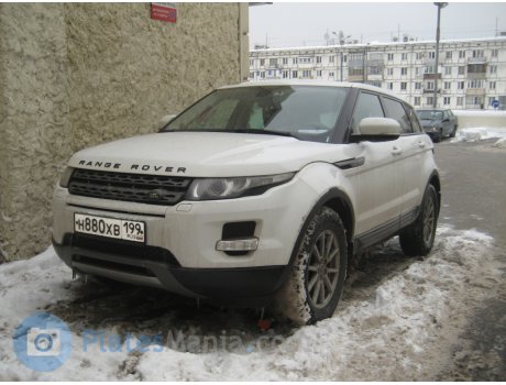 н880хв199, Land Rover Range Rover Evoque (Moscow City) License plate Russia