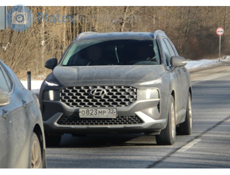 о823мр32, Hyundai Santa Fe (Bryansk Oblast) License plate Russia