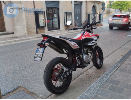 EF 28026, Yamaha WR (Genoa) License plate of Italy