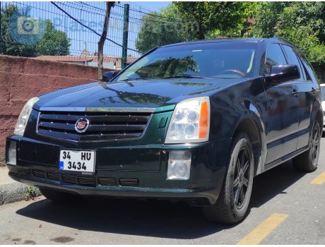 34 HU 3434, Cadillac SRX (İstanbul) License plate of Turkey