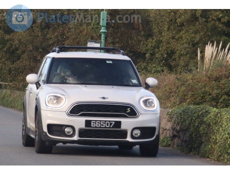 66507, MINI Countryman , License plate of Guernsey