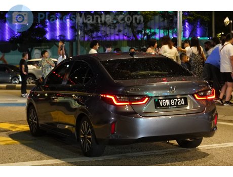VGW 8724, Honda City (Federal Territory of Kuala Lumpur) License plate ...