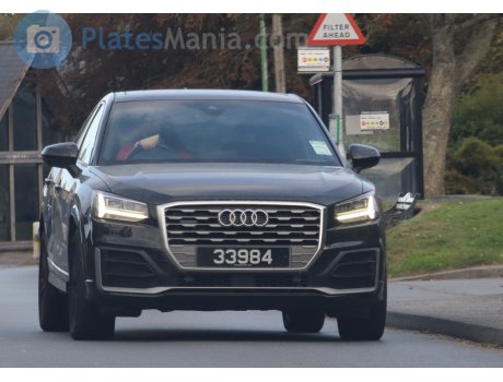 33984, Audi Q2 , License plate of Guernsey