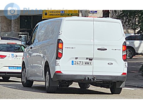 2473 MMX, Ford Transit Custom , License plates of Spain