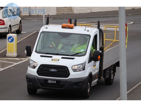 18144, Ford Transit , License plate of Guernsey