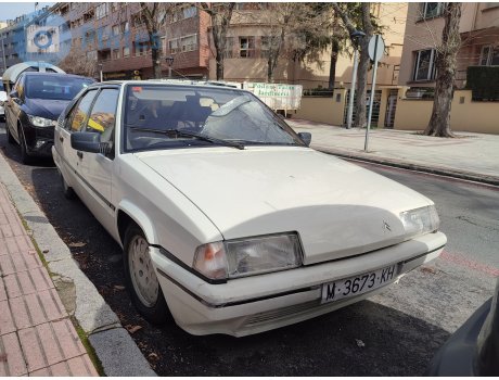 M 3673 KH, Citroёn BX (Madrid) License plates of Spain