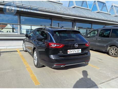 ZH 574187, Opel Insignia (Zurich) License plate of Switzerland