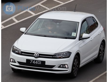 74401, Volkswagen Polo , License plate of Guernsey