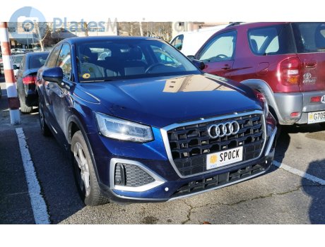 SPOCK, Audi Q2 , License plate of Andorra