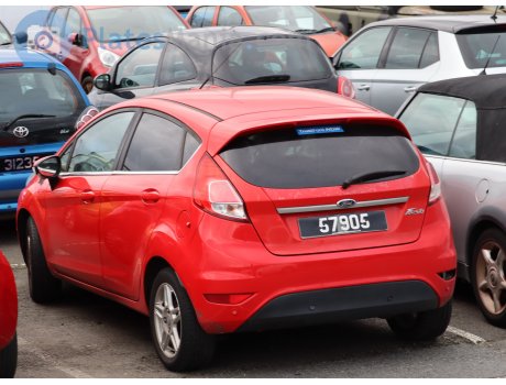 57905, Ford Fiesta , License plate of Guernsey