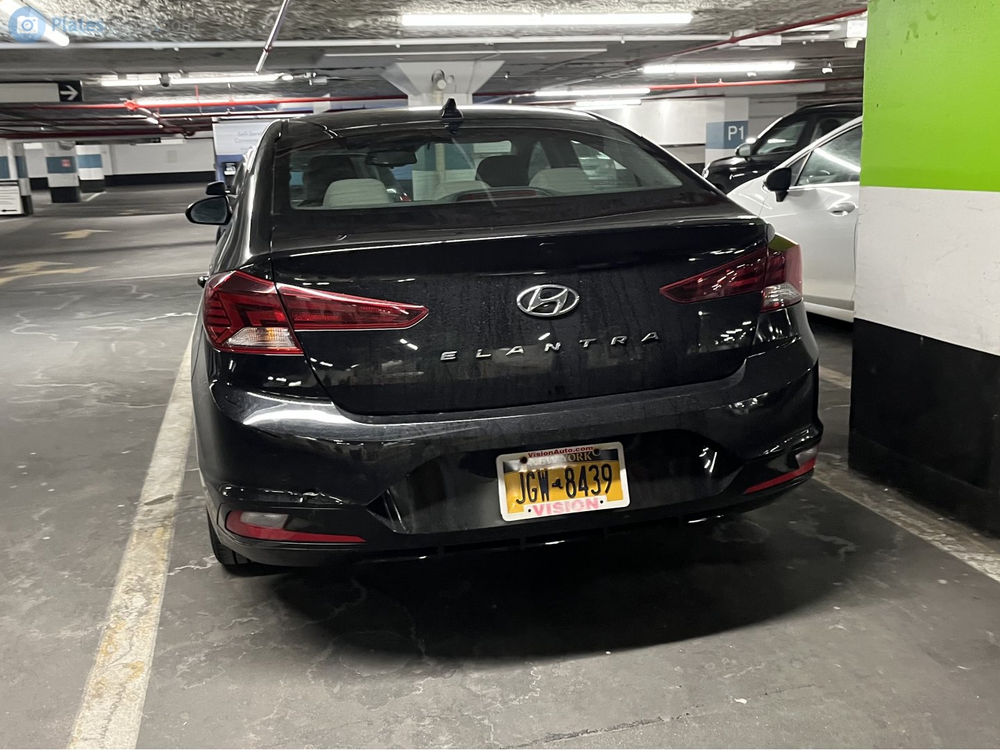 "JGW-8439" photos Hyundai Elantra. USA