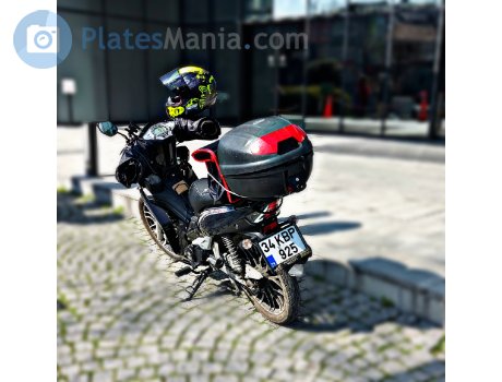 34 KBP 925, RKS Sniper (İstanbul) License plate of Turkey