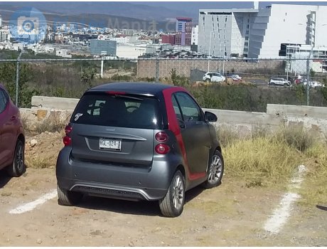VGL-024-A, Smart ForTwo (Sinaloa) License plate of Mexico