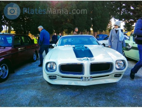 WW-413-AT, (Hérault) French license plate