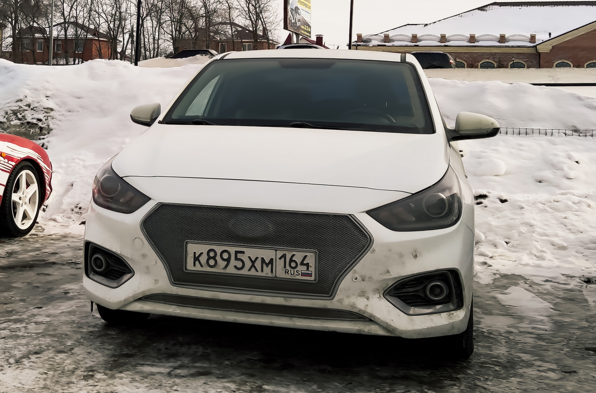 "к 895 хм 164" photos Hyundai Solaris. Russia