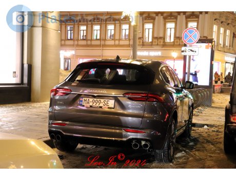 MA-999-SE, Maserati Grecale , License plate of Georgia