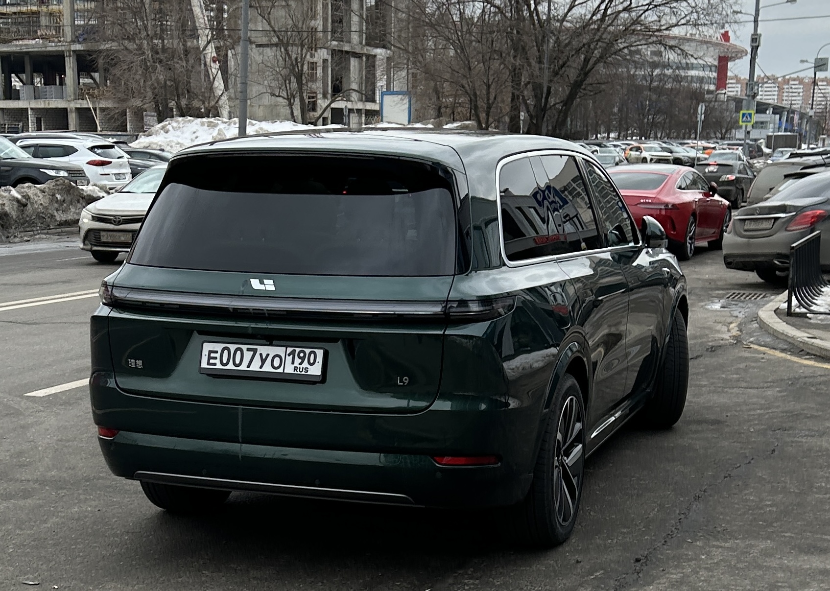 "е 007 уо 190" photos Li Xiang L9. Russia