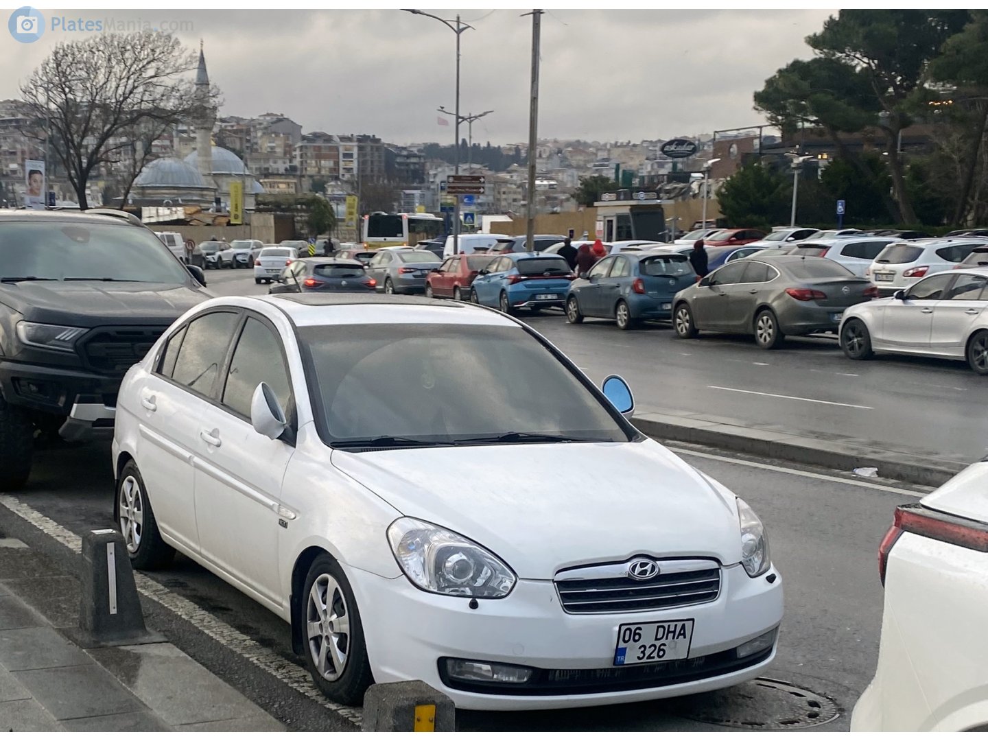 "06 DHA 326" photos Hyundai Accent. Turkey