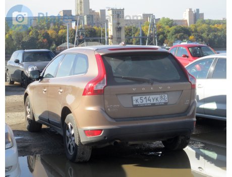 к514ук82, Volvo XC60 (Republic of Crimea) License plate Russia