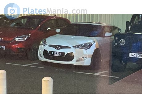 W 2220 L, Hyundai Veloster (Federal Territory of Kuala Lumpur) License ...