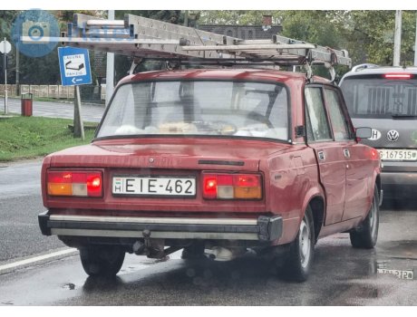EIE-462, Lada (VAZ) 2105 , license plates of Hungary