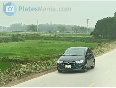 30H-469.47, Honda City (Hanoi Municipality) License plate of Vietnam