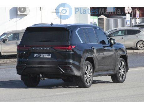 "а 001 уе 02" photos Lexus LX. Russia