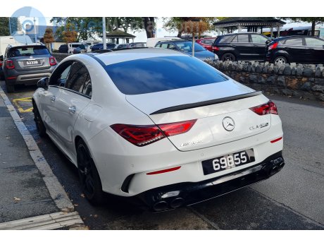 69855, Mercedes-Benz CLA-Klasse , License plate of Guernsey