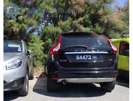 64473, Volvo XC60 , License plate of Guernsey