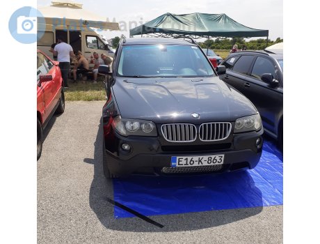 E16-K-863, BMW X3 , License plate of Bosnia and Herzegovina
