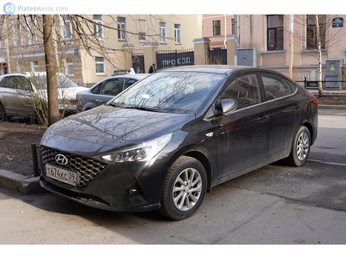 "т 674 кс 39" photos Hyundai Solaris. Russia