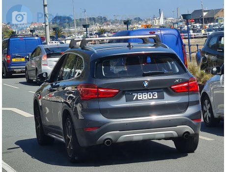 78803, BMW X1 , License plate of Guernsey