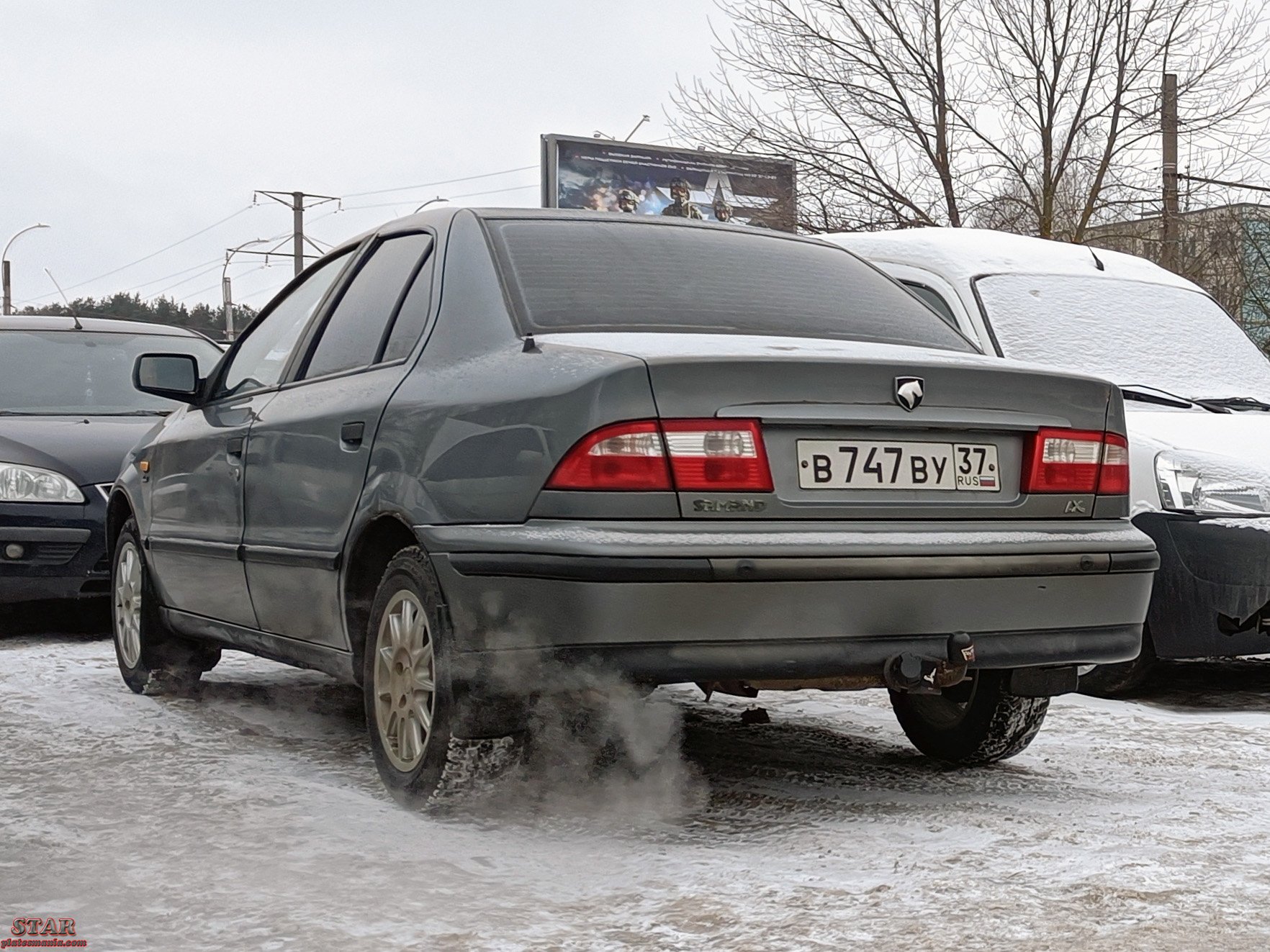 "в 747 ву 37" photos Iran Khodro Samand. Russia