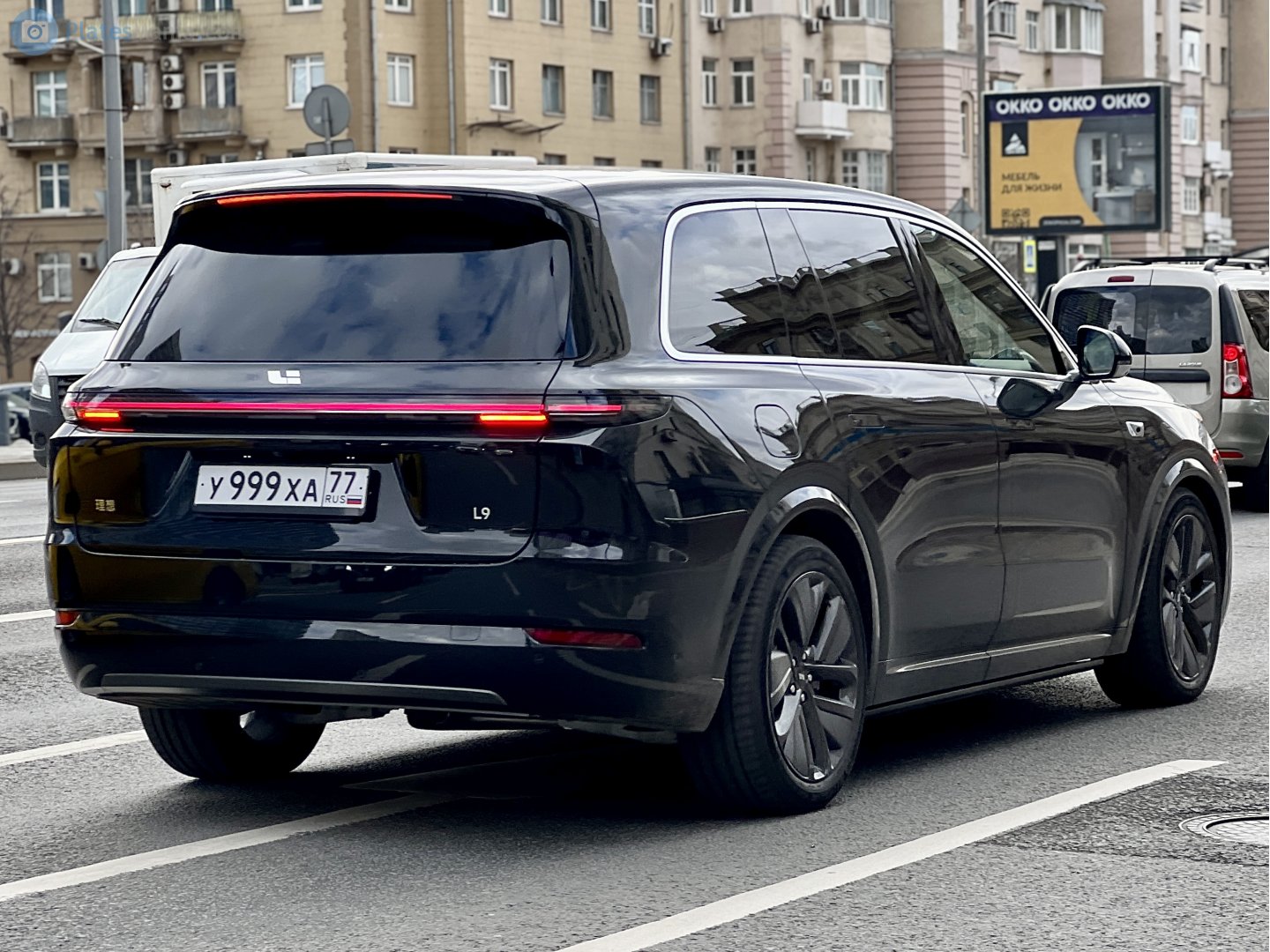 "у 999 ха 77" photos Li Xiang L9. Russia