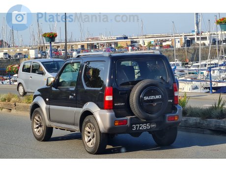 License plates of Guernsey