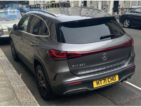 HT71 CHO, Mercedes-Benz EQA (Portsmouth) License plate of the United ...