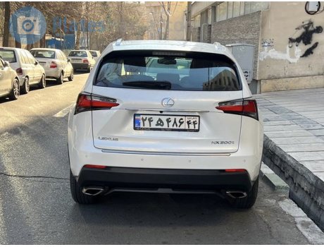 ۲۴‎ه‎۴۸۶ ۴۴, Lexus NX (Tehran City) License plate of Iran
