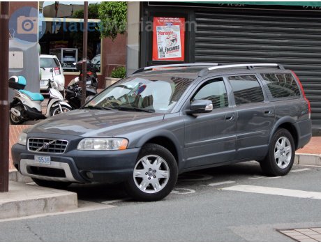 5538, Volvo XC70 , License plate of Monaco