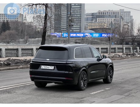 е100мр797, Li Xiang L9 (Moscow City) License plate Russia