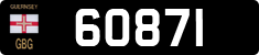 60871, Citroёn Relay , License plate of Guernsey