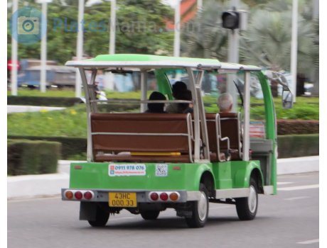 43HC-000.33, Suzhou Eagle EG-Series (Da Nang Municipality) License ...