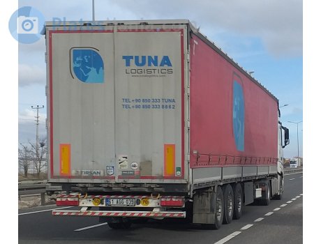 61 AGG 039, Tirsan (Trabzon) License plate of Turkey