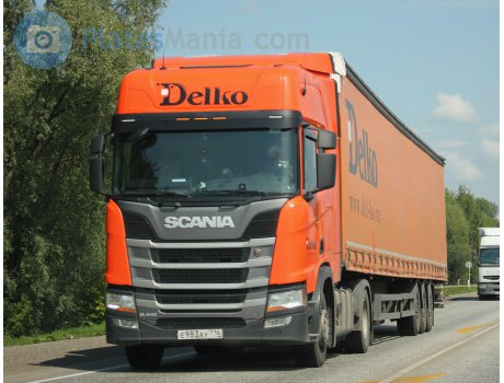 е983ау716, Scania R-series (Republic of Tatarstan) License plate Russia